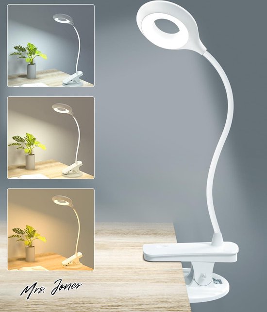 Mrs. Jones Premium Collection Klemlamp bed - Touch dimbaar - LED ...