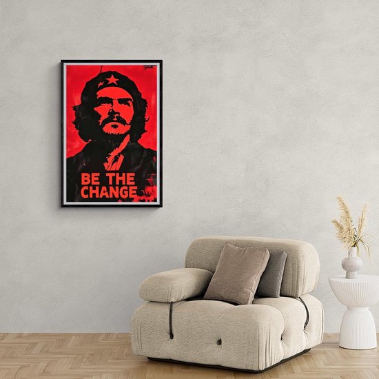 Be The Change Poster - Che Guevara - Tekst - Quote - Inspirerend ...