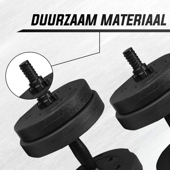 Fitby Dumbells - Dumbbells - Gewichten set - Verstelbare Dumbells ...