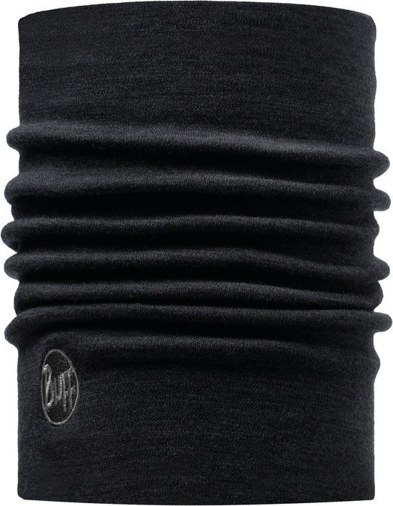 BUFF® Merino Heavyweight SOLID BLACK - Nekwarmer | bol