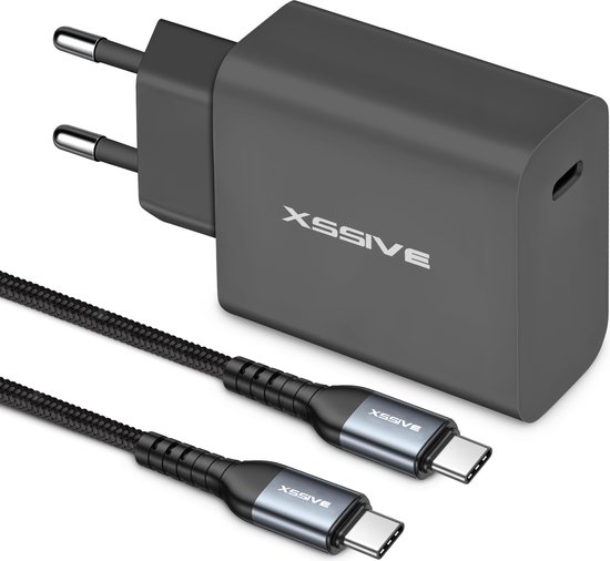 45W Power Adapter met Auto Disconnect USB-C Kabel - Super Fast Charging ...