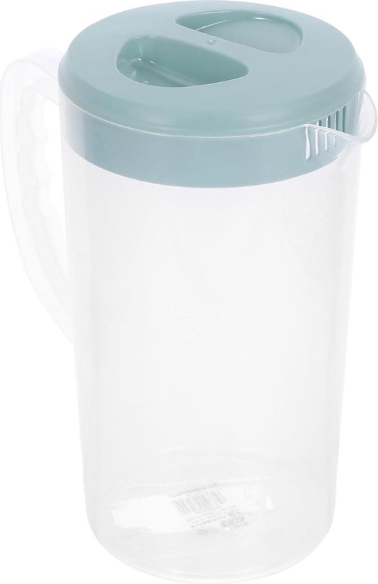 2600 ml waterkan met deksel - waterkaraf voor sap - kunststof kan met schaal voor warm... | bol