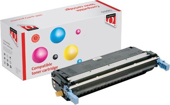 Tonercartridge quantore hp c9730a 645a zwart | 1 stuk | bol
