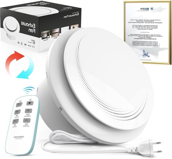 150mm Exhaust Fan Low Noise Powerful and Silent Two Way 2 Speed Fan ...