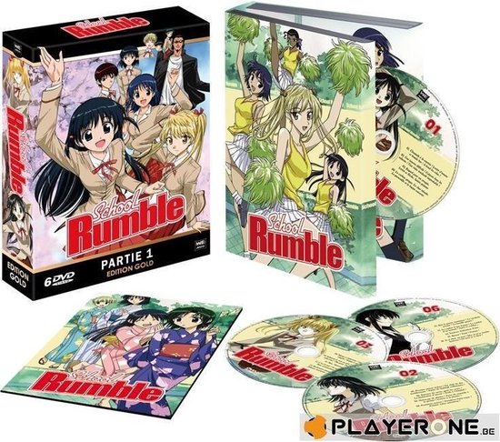 SCHOOL RUMBLE - Partie 1/2 - Edit. Gold (6 DVD + Livret) (Dvd) | Dvd's ...