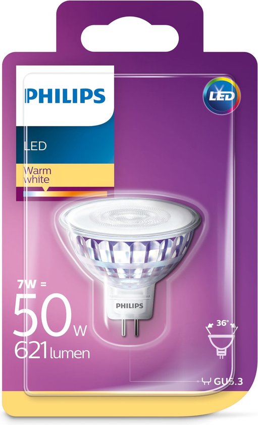 Philips LED Lamp GU5.3 8W | bol