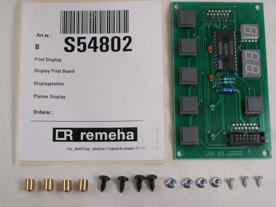 Remeha Quinta Pro printplaat display | bol