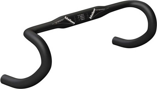 VISION Trimax Compact Aluminium 125 Mm Drop Fietsstuur - 31.8 mm / 420 ...