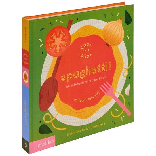 Cook In A Book- Spaghetti!, Lotta Nieminen | 9781838666323 | Boeken | bol