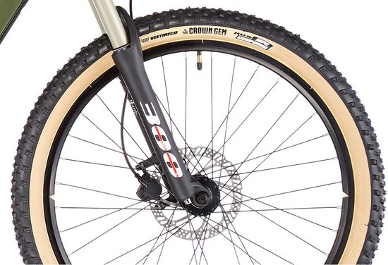 s'cool e-troX Race 24 9-S Kinderen, olijf | bol