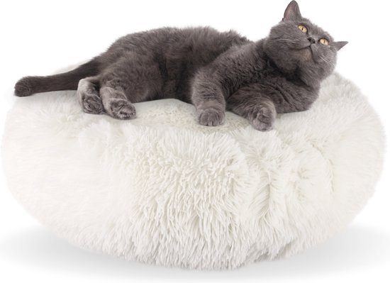 AdomniaGoods - Luxe kattenmand - Hondenmand - Antislip kattenkussen ...