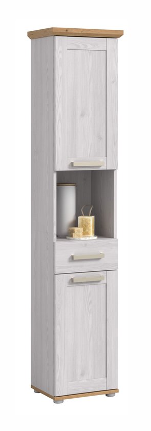 xonox.home hoge kast Verona Sibiu lariks imitatie 39x187x34 cm | bol