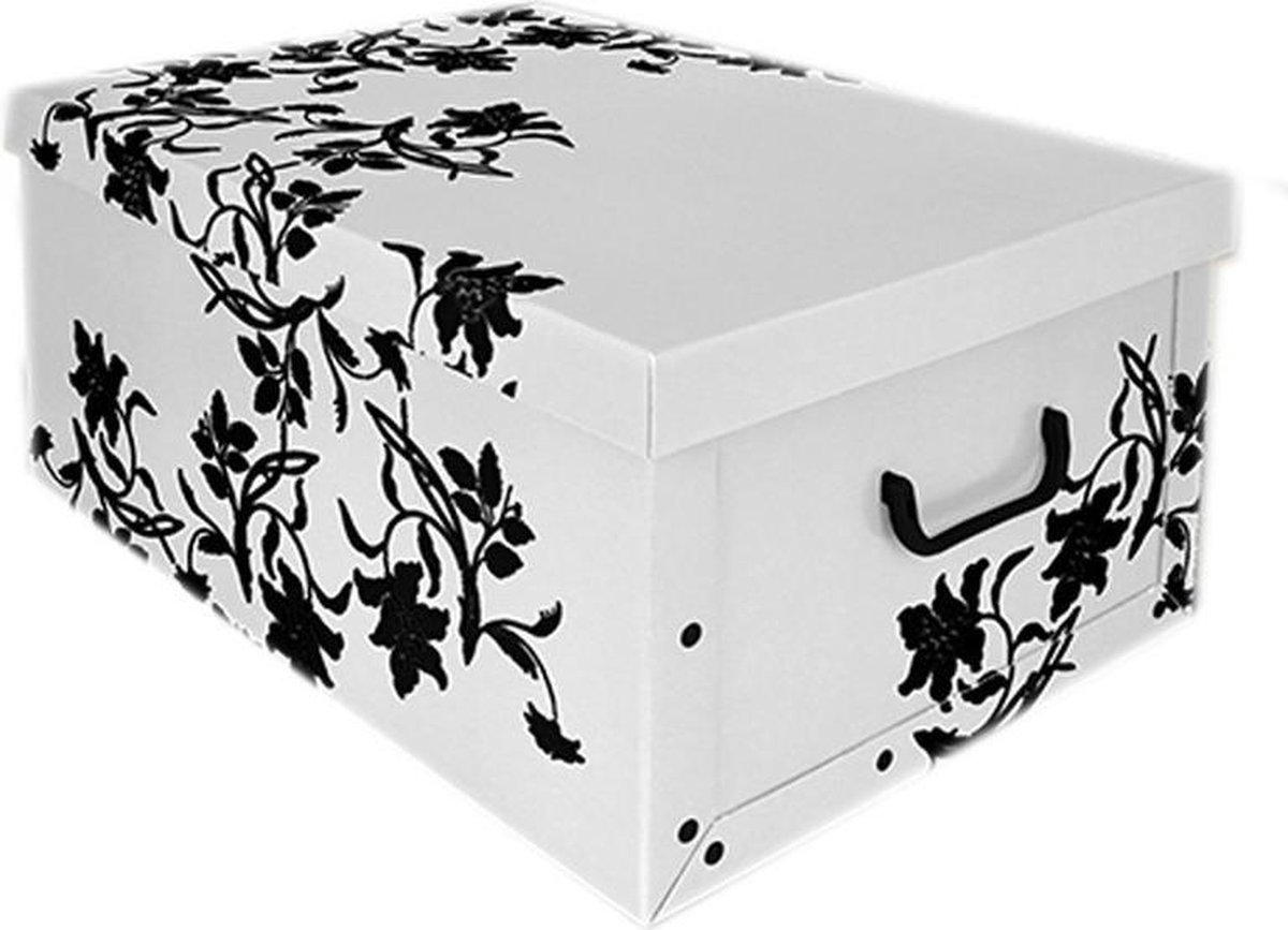 3x Opbergboxen/Opbergdozen wit 52 x 38 cm - Bewaardozen | bol.com