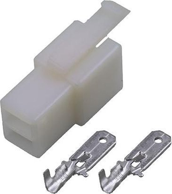 Male connector 2 pin | bol