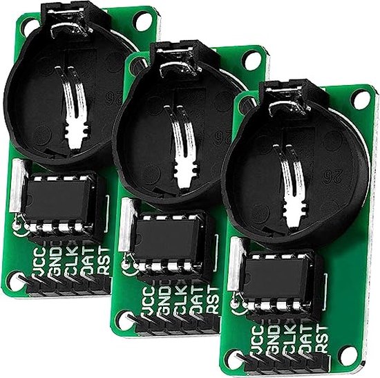 Azdelivery 3 X Ds1302 Serial Real Time Clock Rtc Real Time Clock Module Compatibel Met Bol