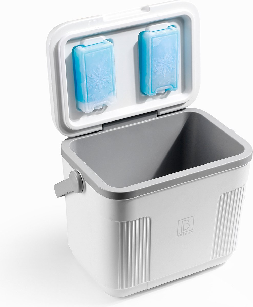 Brisby Koelbox - Frigobox - 22L - Wit - Tot maximaal 40 uur isolatie ...