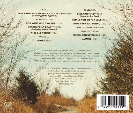 Thomas Rhett - Center Point Road (CD), Thomas Rhett | Muziek | bol