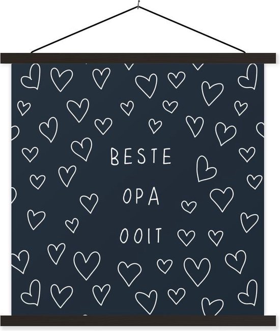 Posterhanger incl. Poster - Schoolplaat - Quote - Opa - Vaderdag ...