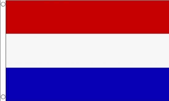 2x stuks mini vlag Nederland 60 x 90 cm - Versiering/decoratie | bol