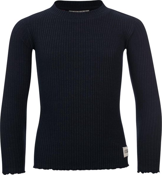 Tshirt Turtle Col Rib Jersey - Navy - LOOXS Little - 98 | bol.com
