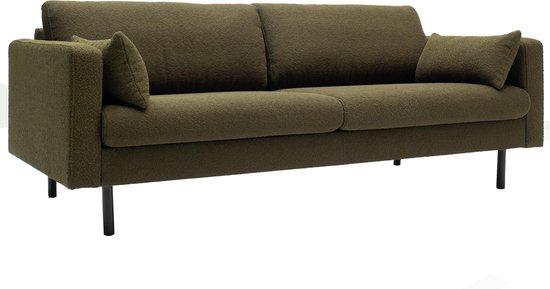 Nuuck Mette 3-zits Bank Bouclé Groen | bol.com