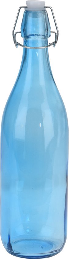 Fles 1 liter met beugel oranje | bol.com