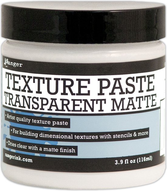 Texture paste transparent matte | bol.com