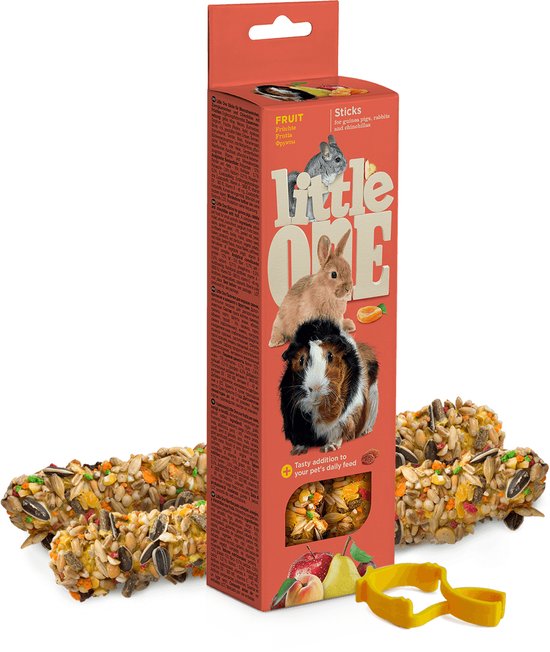 Little One Snack Sticks Met Fruit | 120 | bol