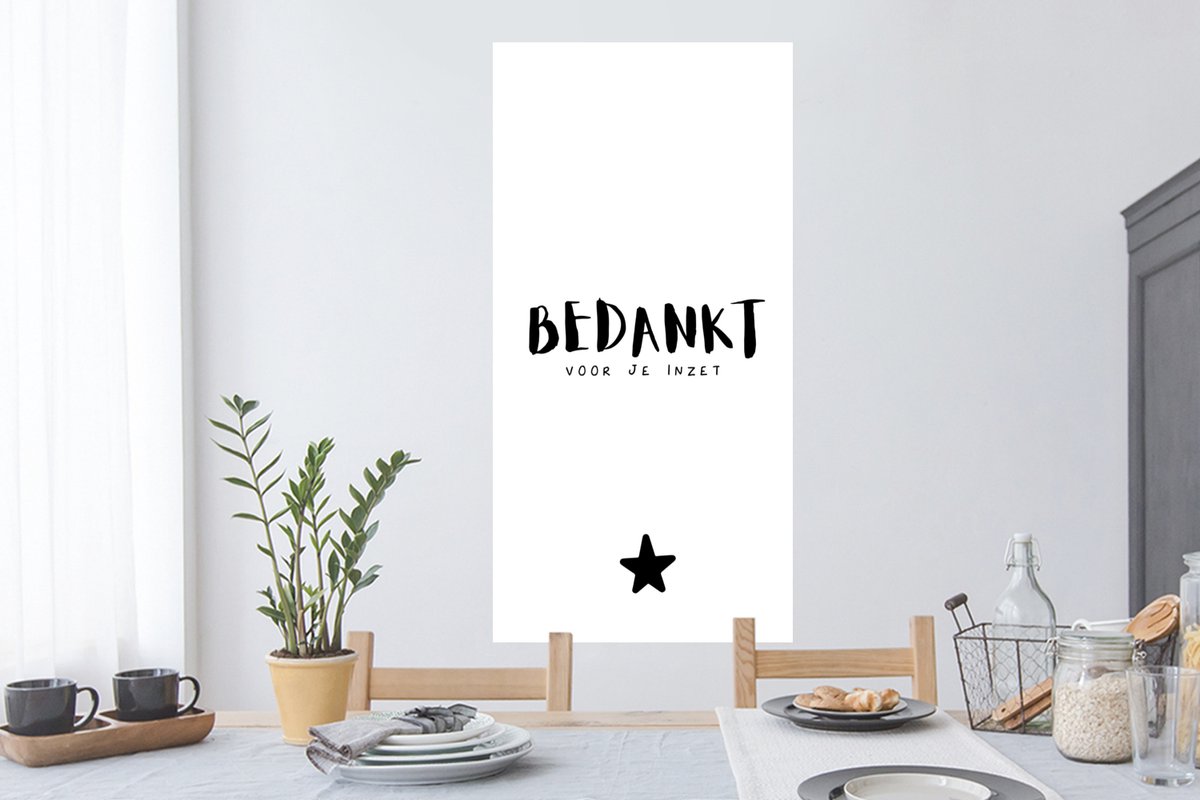 Muurstickers - Collega - Quotes - Bedankt voor je inzet - Spreuken ...