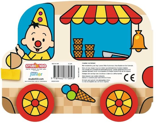 Bumba kartonboek met wielen - De ijsjeskar, nvt | 9789462775893 ...