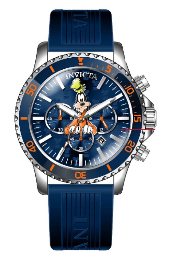 Invicta Disney - Goofy 39051 Quartz Herenhorloge - 48mm | bol