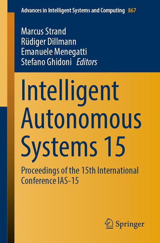 Advances in Intelligent Systems and Computing 867 - Intelligent ... Advances in Intelligent Systems and Computing 867 - Intelligent ...