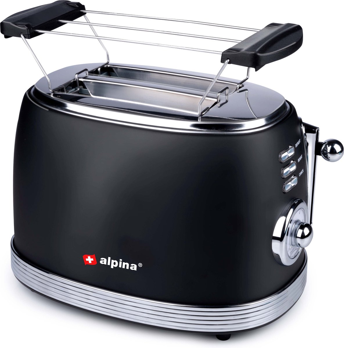 alpina Broodrooster - Retro Toaster - 6 Standen - Broodjeswarmer - 2 ...