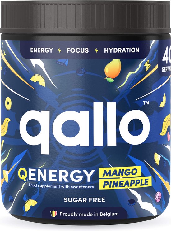 Qallo® QEnergy - Mango Pineapple Tub - De suikervrije energizer ...