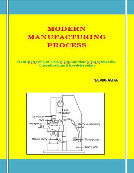 BEMEDIPLOMABSCMSC 107 - Modern Manufacturing Process (ebook), VIKRAMAN ...