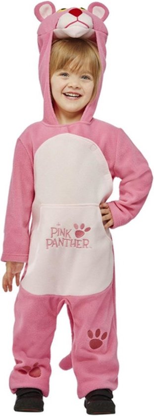 Pink Panther Kostuum | Roze Panter Sluipend Door De Kamer Kind Kostuum ...