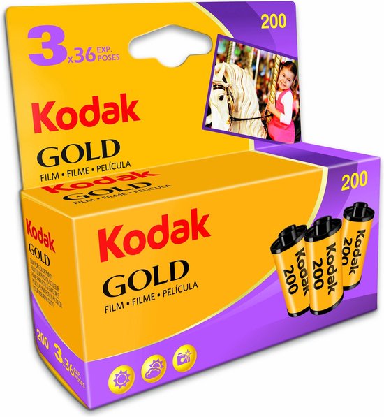 Kodak Gold 200 GB 135-36 3 pak | bol