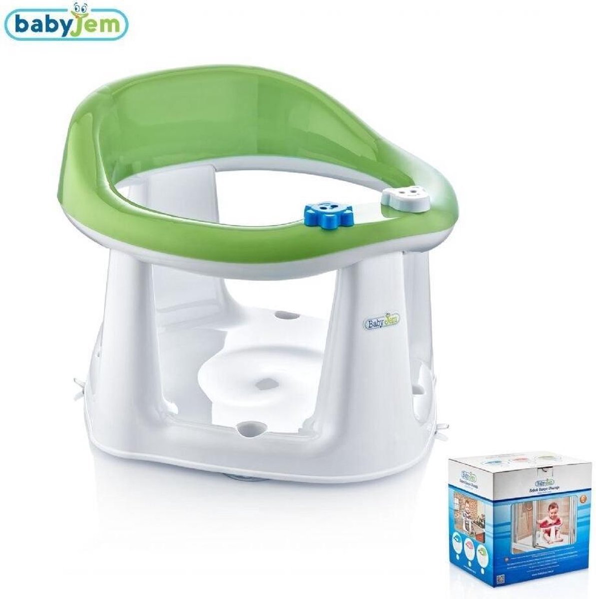 BabyJem - Babystoel - Badstoeltje - Badzitje - Badring Baby - 6+maanden ...