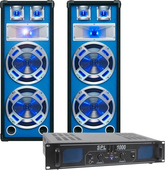 Complete DJ PA Set 1000W | bol
