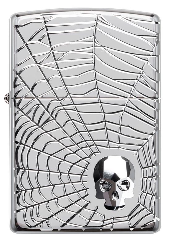 Aansteker Zippo Armor Case Spider Web | bol.com