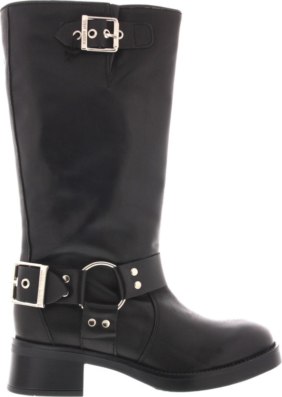 Dames Laarzen Steve Madden Beau Boot Zwart - Maat 37 | bol