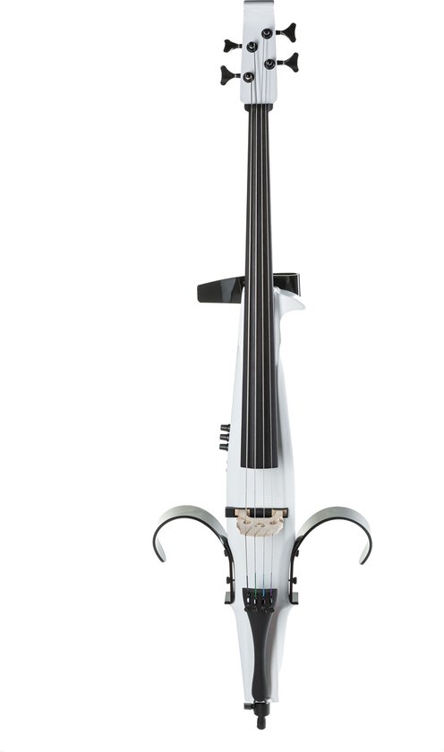 Fame EC-1802 E-Cello weiß - Elektrische cello | bol