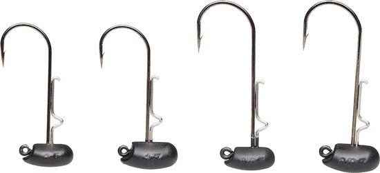 Savage Gear Ned Jighead - Matt Black - Haakmaat 2/0 - 9g - 3 Stuks ...