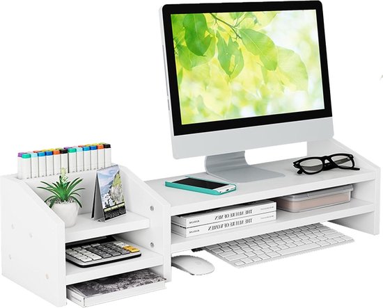 Laptop verhoger Monitor Stand Monitor Plank Computer Booster Stand ...