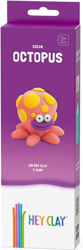 Hey Clay boetseerklei oceaan: octopus | Games | bol