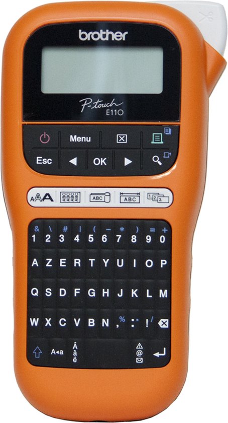 Brother Pte110 Labelaar Oranje | bol