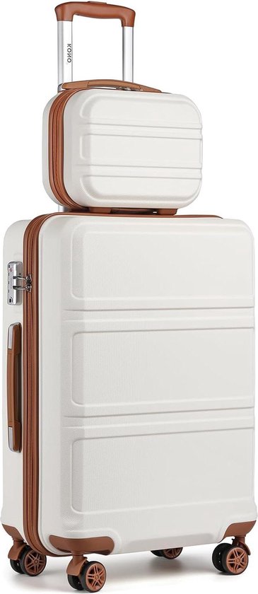 Lichtgewicht ABS hard shell trolleys met 4 wieltjes en TSA-slot - 4 ...