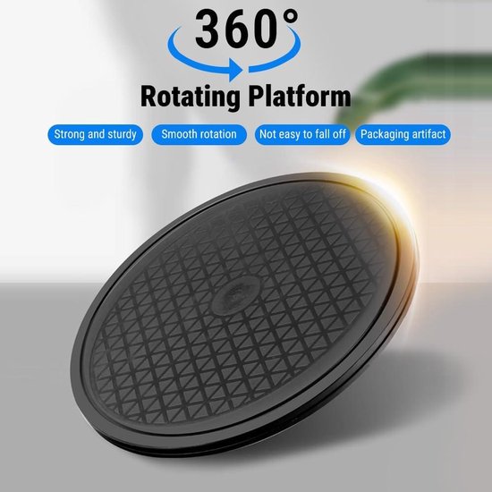 360° draaibaar platform - 10 inch draaiplateau met zware zwenkstalen kogellagers -... | bol
