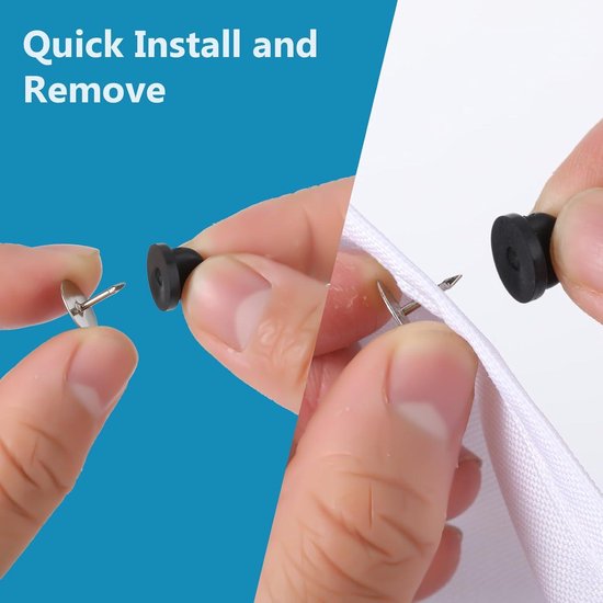 Butterfly Pin Backings - 50 sets Rubber Tie Tack Pin Backing with ...