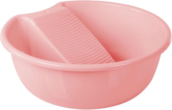 Wassen van hand kleding en delicate artikelen - Plastic antislip wasbak ...